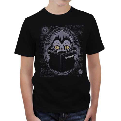 T-shirt enfant Death Note - Ryuk Book