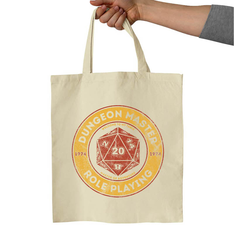 Tote Bag en Coton Bio - Dungeon Master