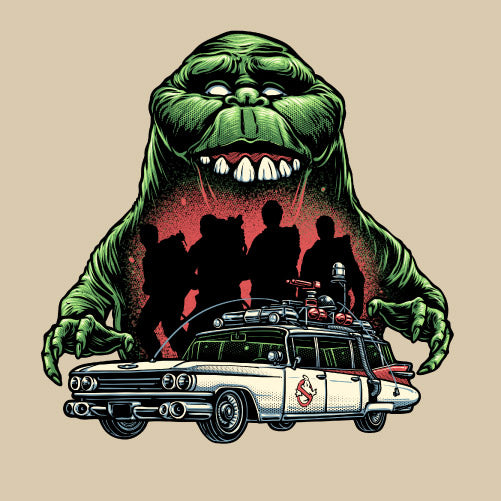 T-shirt "Bouffe-tout" – Hommage Ghostbusters années 80