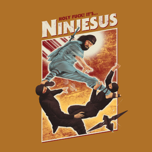 T-shirt Ninjesus – Humour pop & arts martiaux