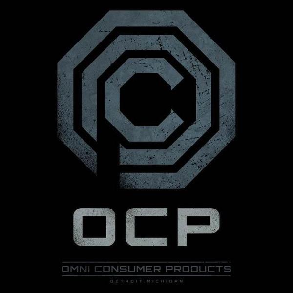 T shirt ROBOCOP avec le logo OCP