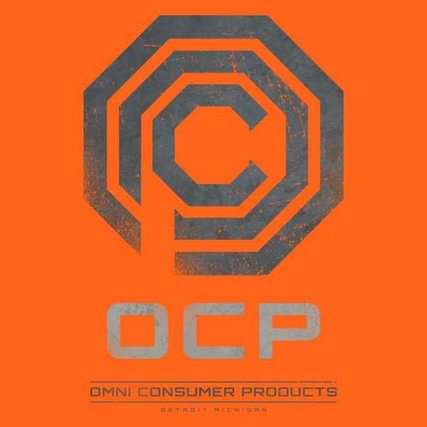 T shirt ROBOCOP avec le logo OCP
